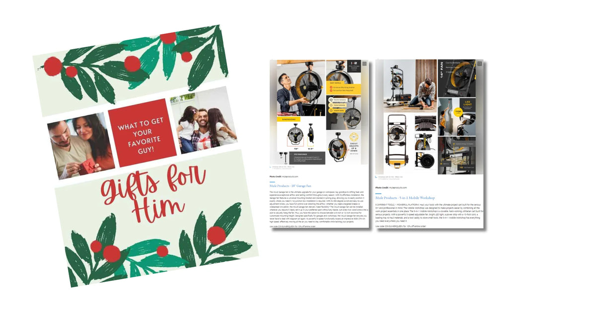 MSN Holiday Gift Guide: Christmas Gifts for Him - What's Hot — MULE