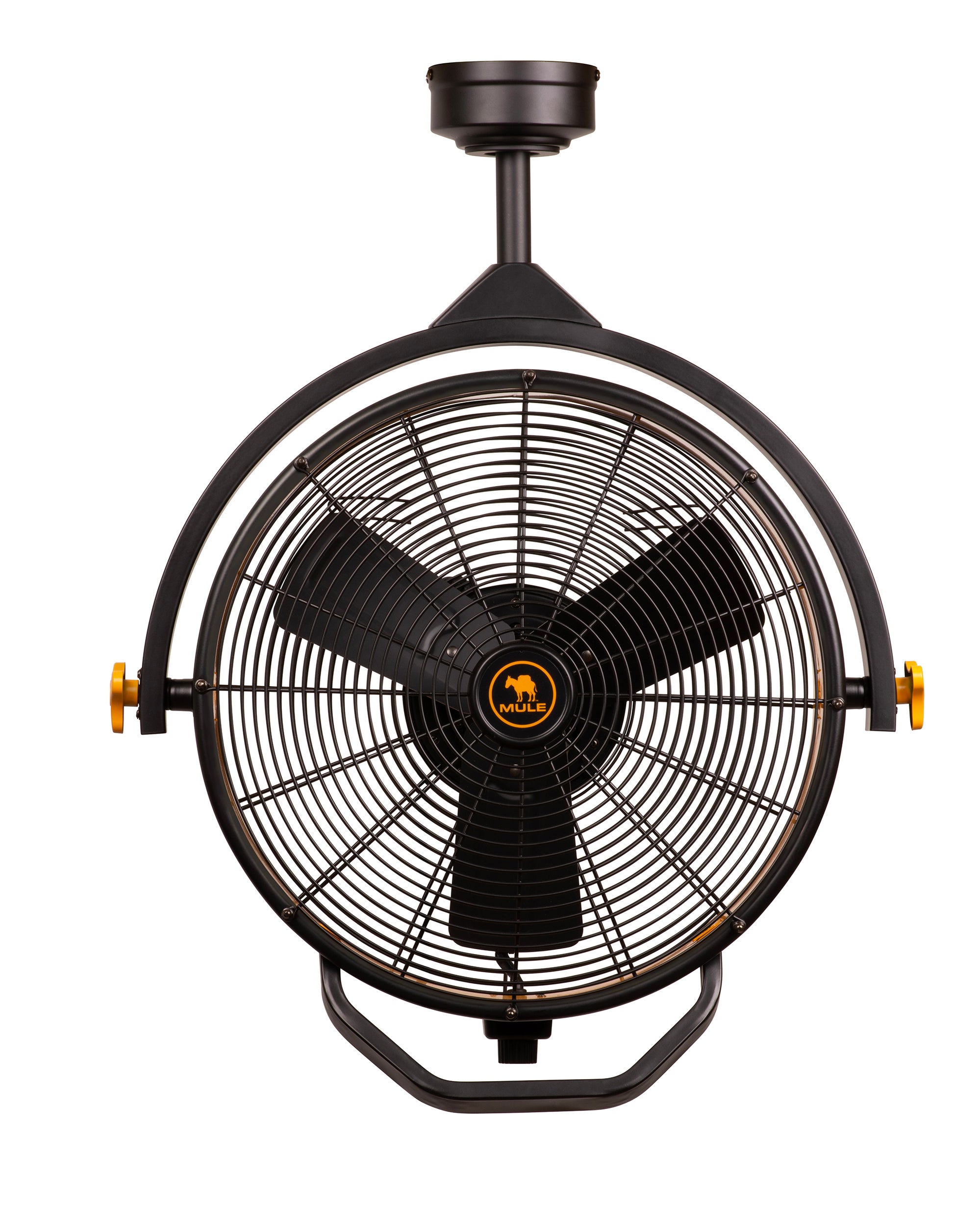 18" Garage Fan, Ceiling Mounted Plug-In Cord, 3 Speed, 3000 CFM | MULE