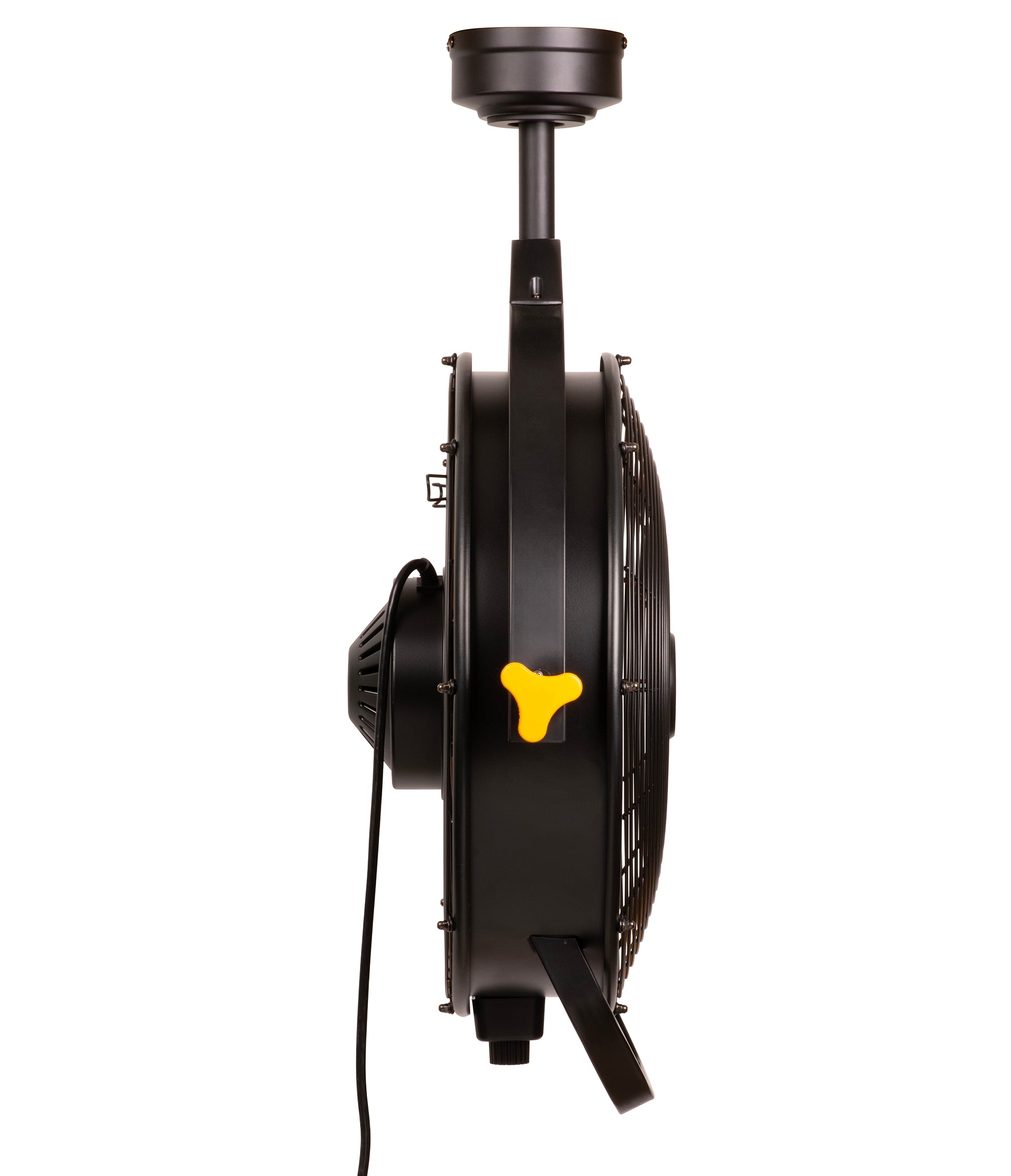 18" Garage Fan, Ceiling Mounted Plug-In Cord, 3 Speed, 3000 CFM | MULE