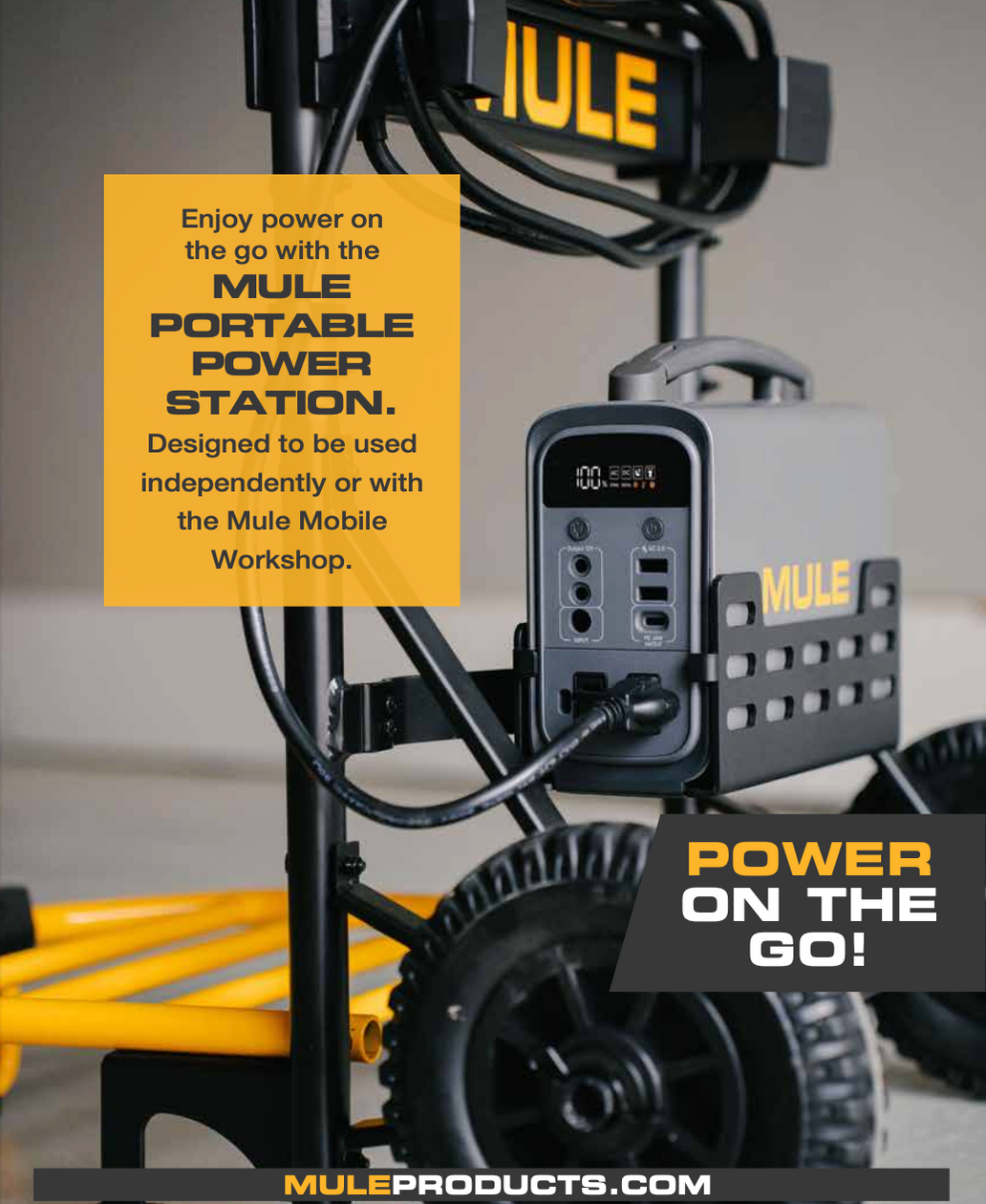 Mobile Workshop with Portable Power Station — MULE
